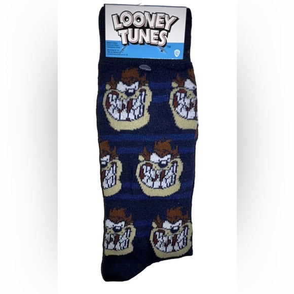 Hyp | Underwear & Socks | Looney Tunes Taz Crew Socks Pair Men 612 Blue ...